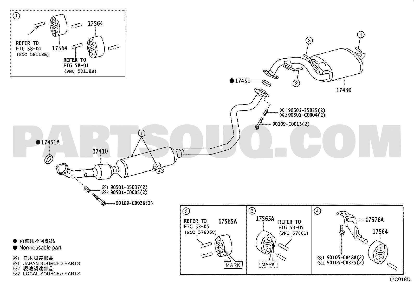 Motor/Combustible/Herramientas | Toyota FRONT LANDER MXGA10L-CHXJHC ...
