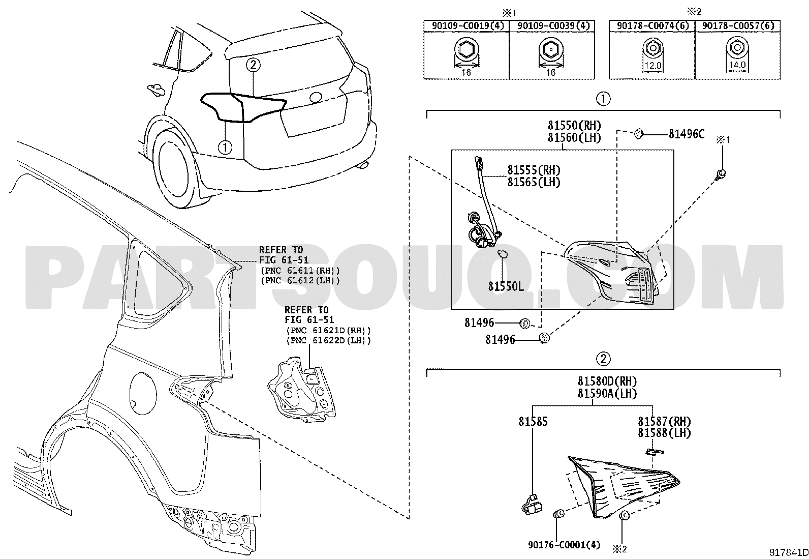 Electrical | Toyota RAV4 ASA45L-ANTQKC ASA4#,ZSA4# | Catálogos de ...